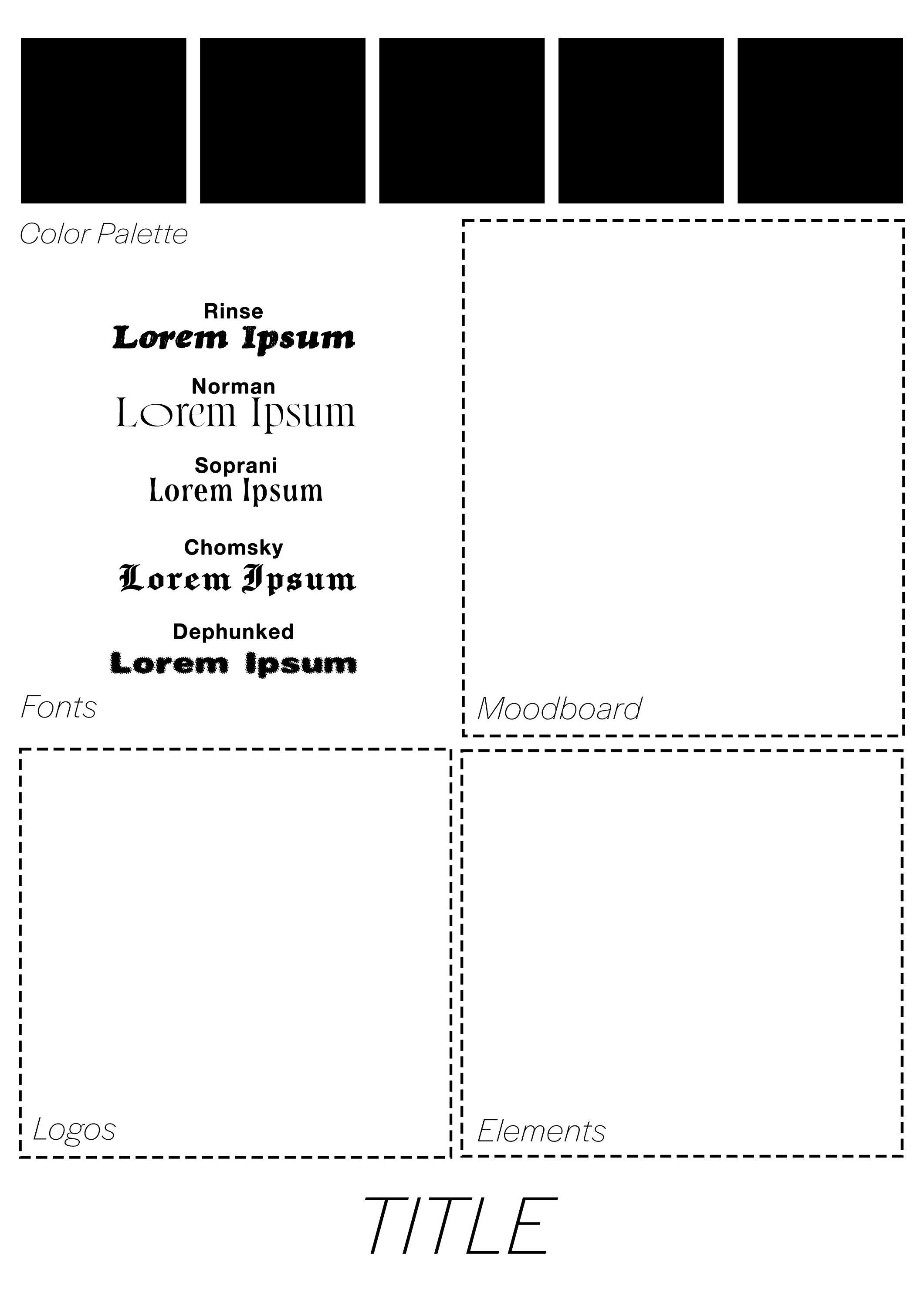 Graphic Design Cheat Sheet Photoshop Template - Etsy