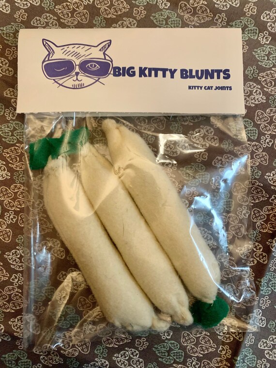 100% Organic Big Kitty Blunts catnip | Etsy