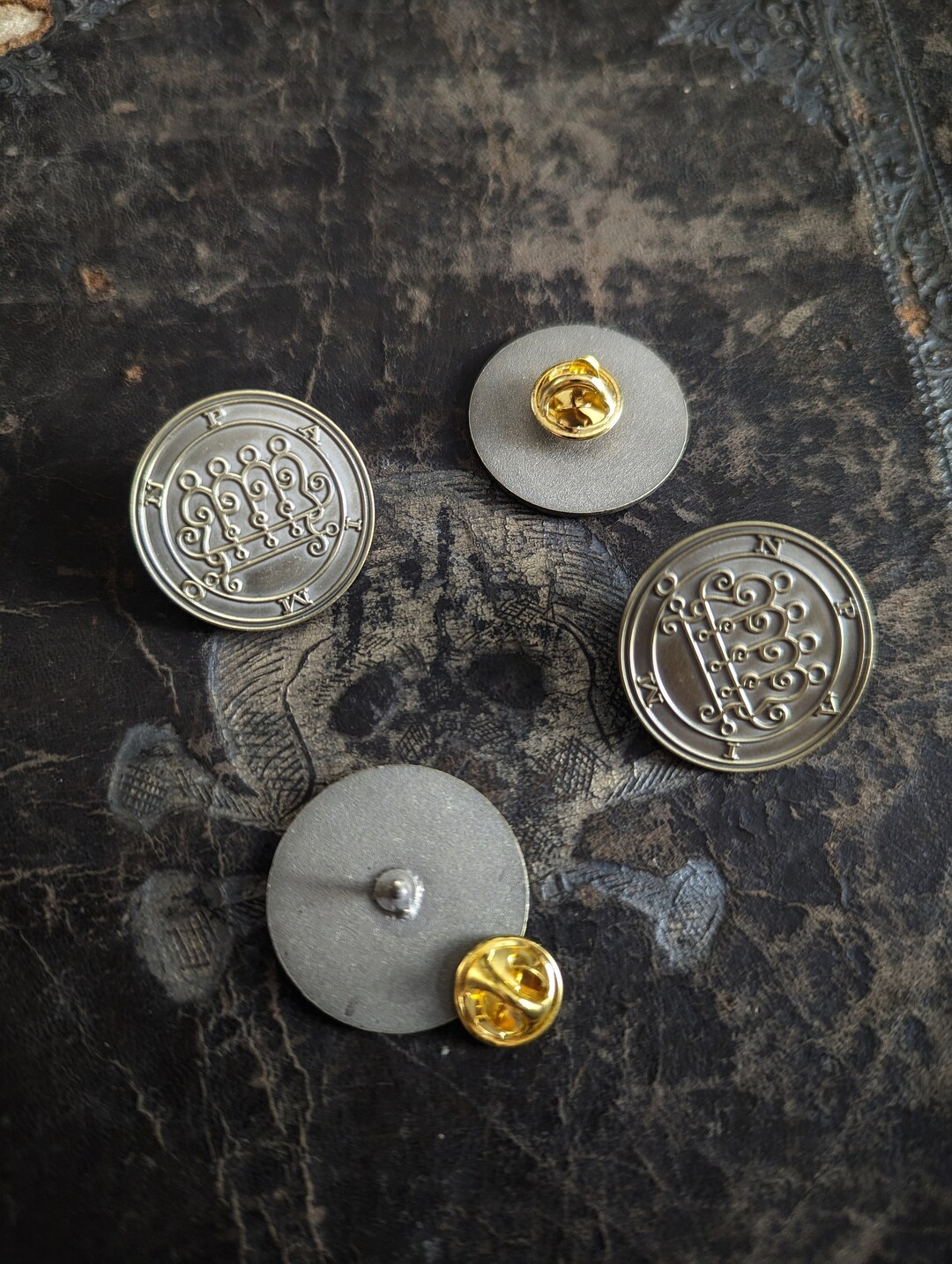 PAIMON PIN : Enamel Pin, Occult Pin, King Paimon, Ars Goetia, Goetia ...