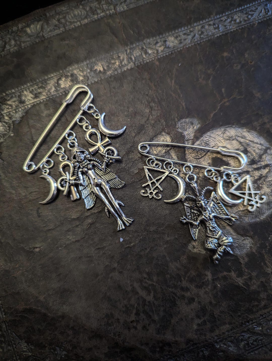 Lilith : Baphomet Pin | Occult Pin, Dark Mother Divine, Sacred Feminine ...