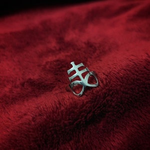 Lilith, Lucifer : RINGS, Thelema, Leviathan, Sigil, Adjustable Rings ...