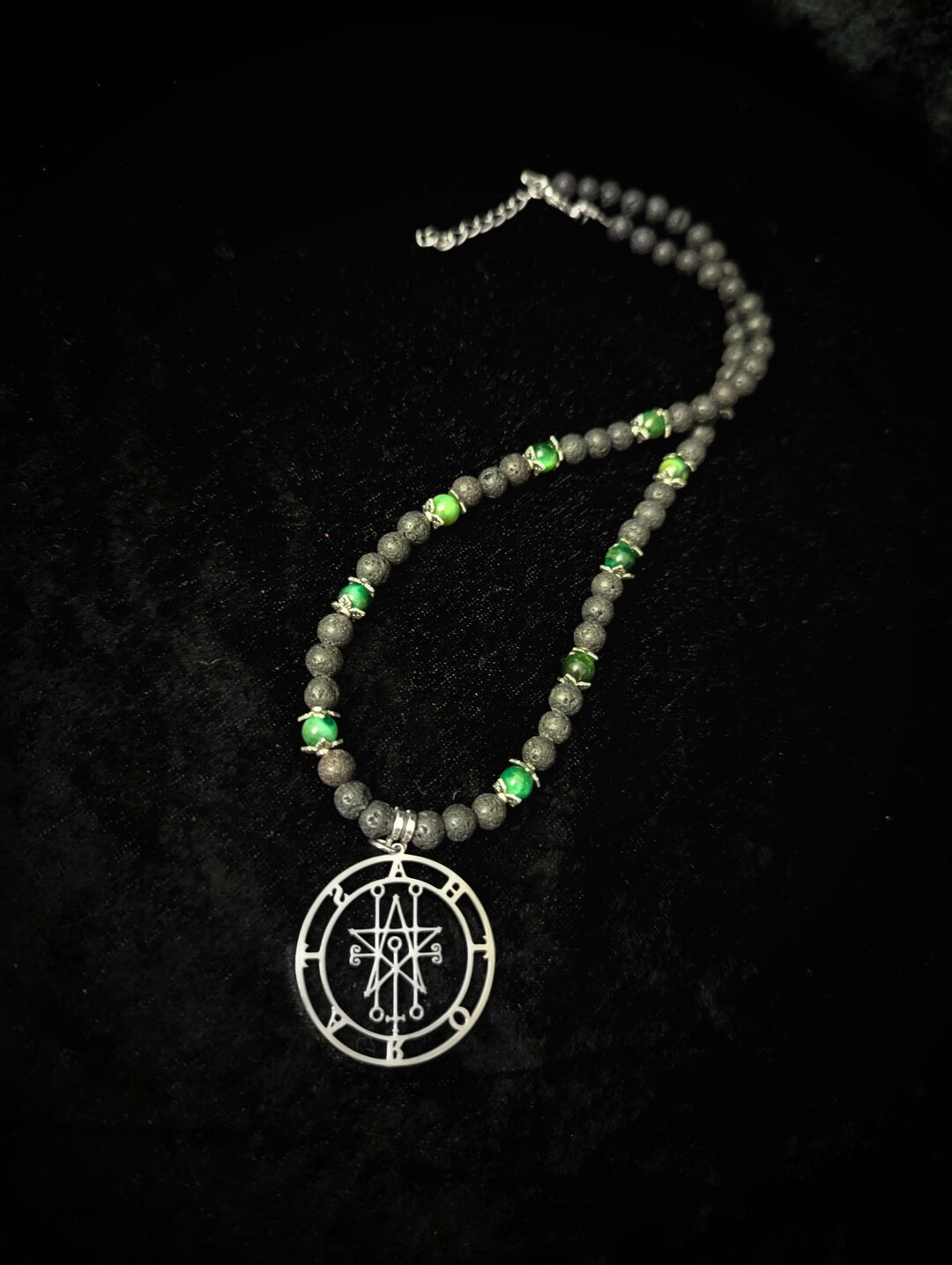 ASTAROTH Sigil : Left Hand Path Devotional Necklace, Ars Goetia ...