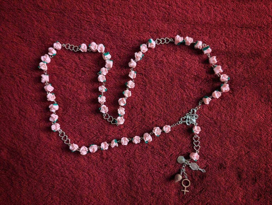 VENUSIAN Rosary : Goddess Venus Prayer Beads, Planetary Jewelry ...