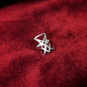 Lilith, Lucifer : RINGS, Thelema, Leviathan, Sigil, Adjustable Rings ...
