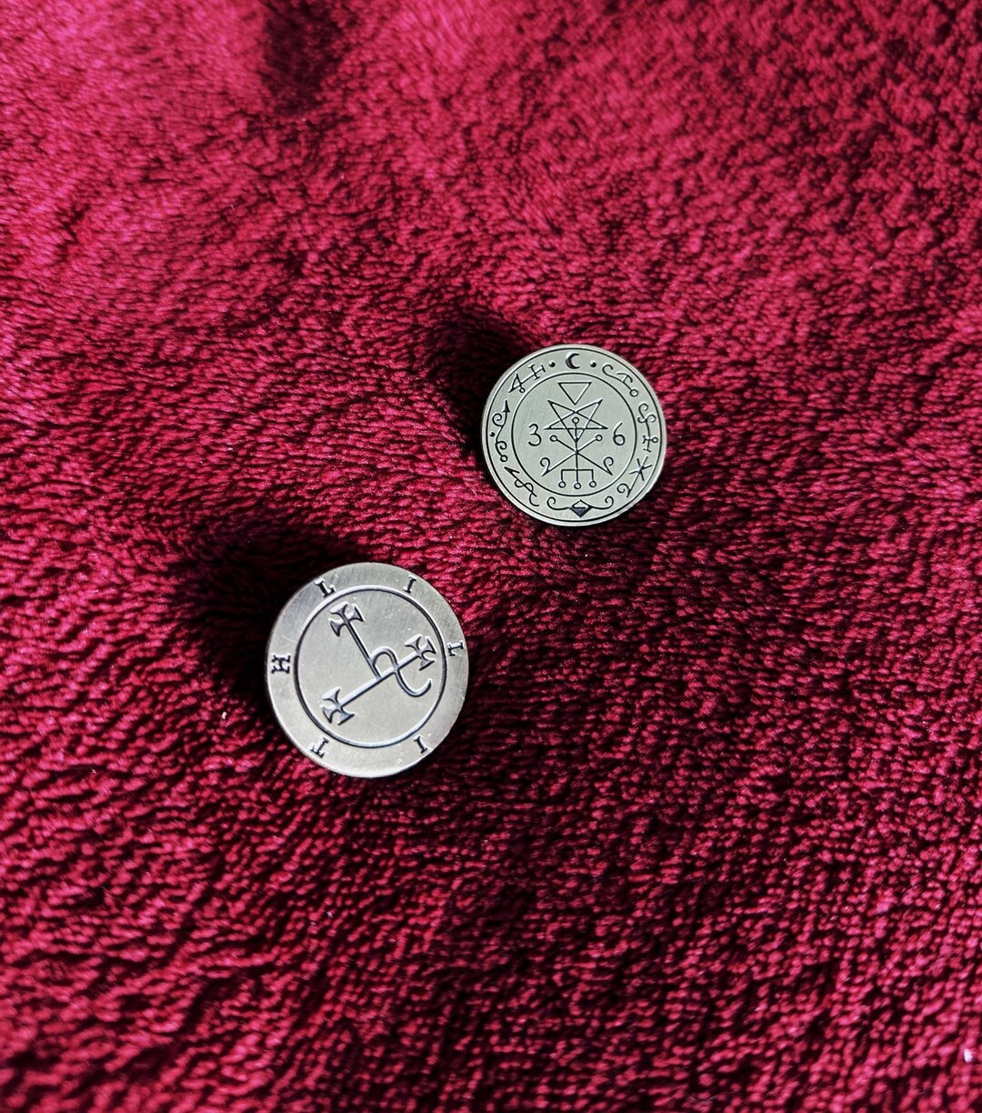 LILITH SIGIL PIN 2 Styles : Enamel Pin, Occult Pin, Dark Mother Divine ...