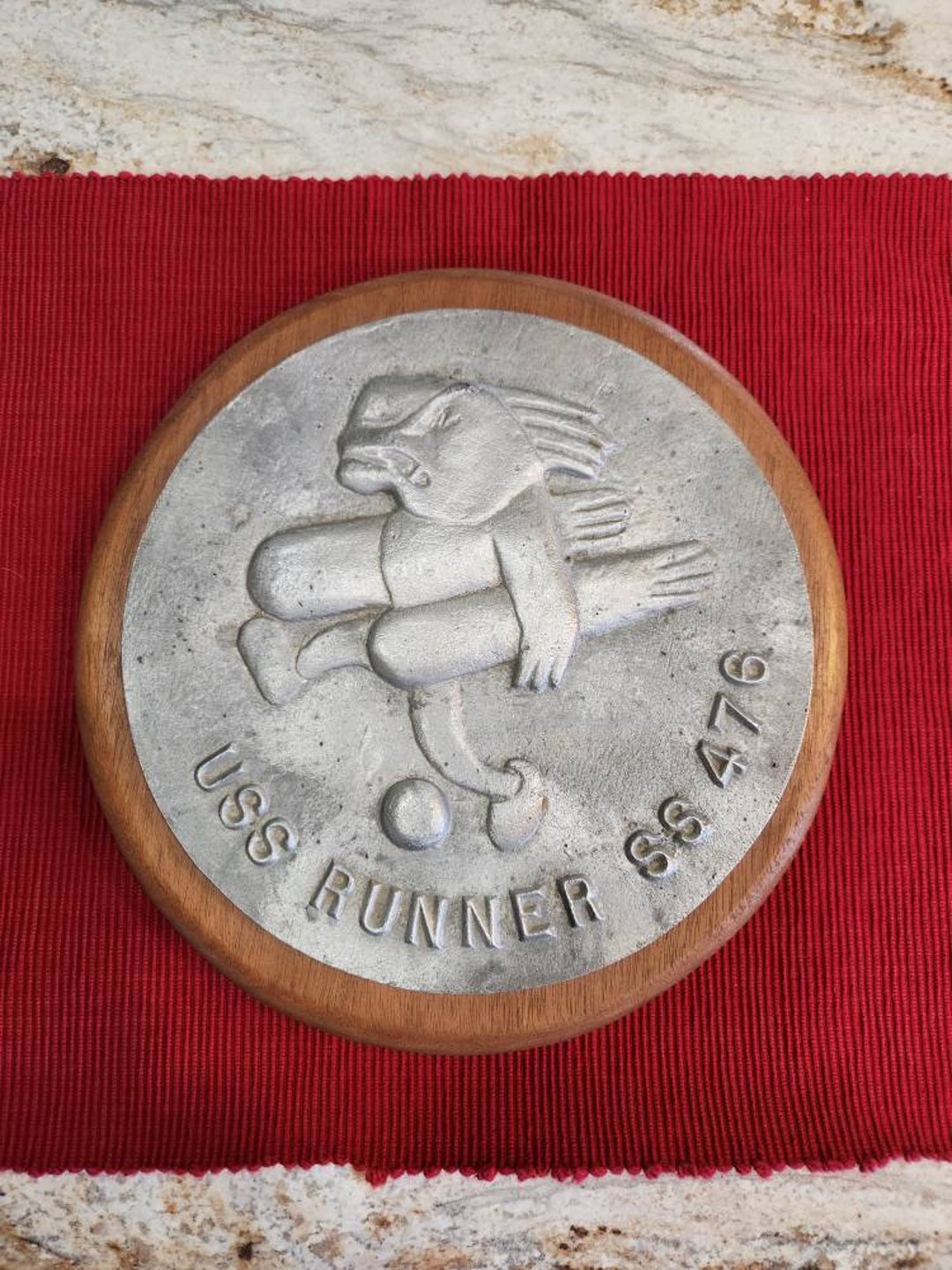 WWII Vintage USS Runner SS 476 Submarine Plaque - Etsy