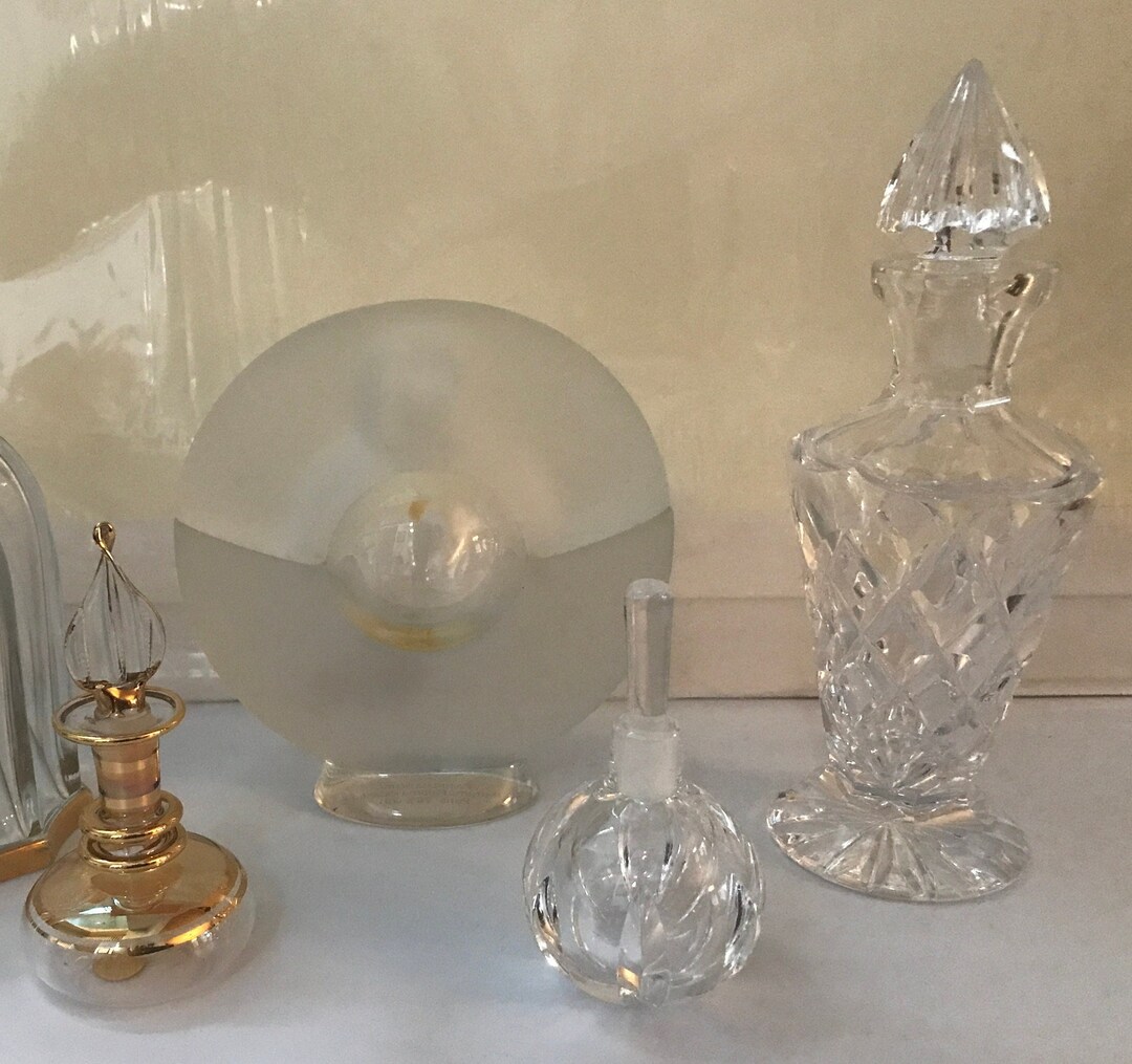 Vintage Four Perfume Bottle Collection. - Etsy