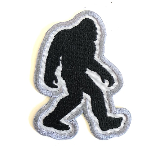 Bigfoot Embroidered Patch - Etsy