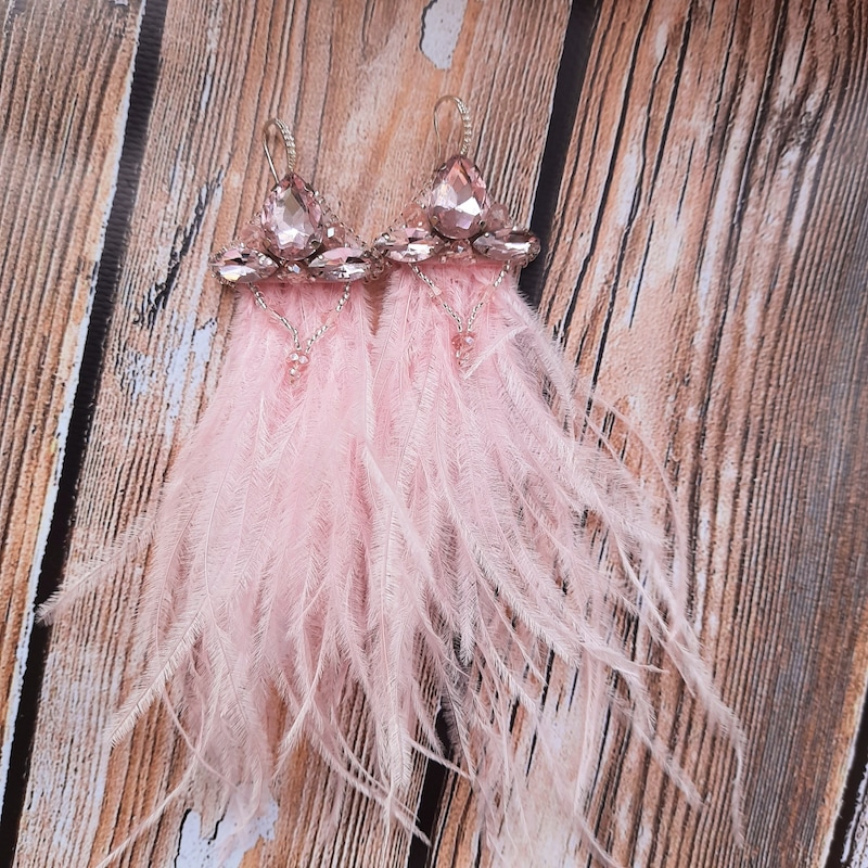 Real Feather Earrings - Etsy