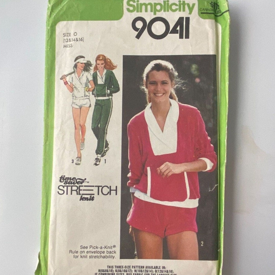 Simplicity 9041 Sewing Pattern 1979 Size 16 Bust 38 Vintage Miss Top ...