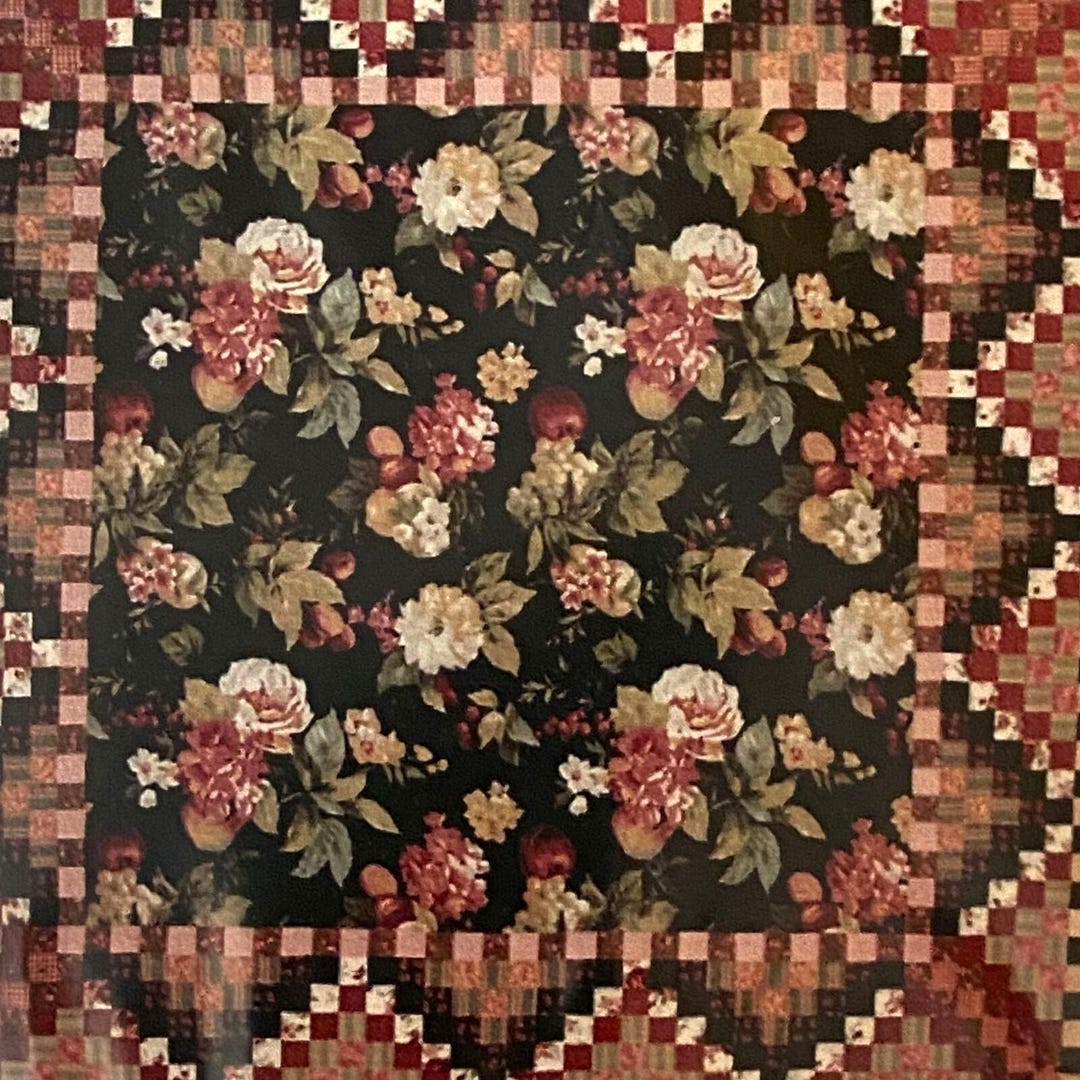 American Jane Patterns 105 Pattern French Medallion Quilt Patchwork ...
