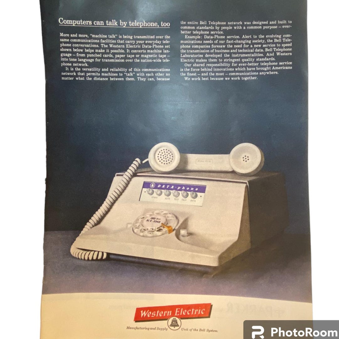 Vtg Color Western Electric Print Ad 14 X 10.5 Parker Pen May 11 1962 ...