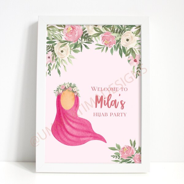 Hijab Party Invitations - Etsy