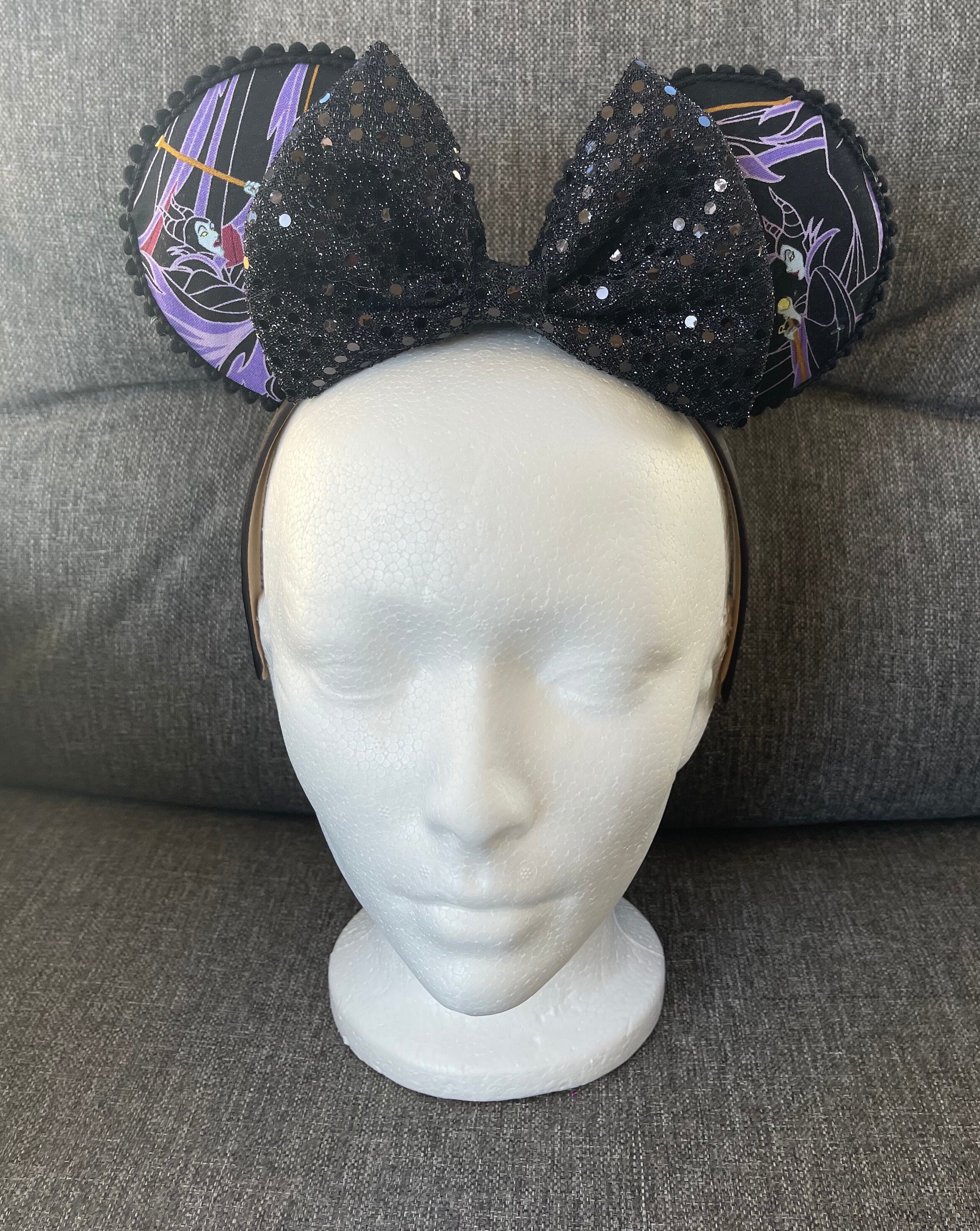 Maleficent Minnie Ears - Etsy