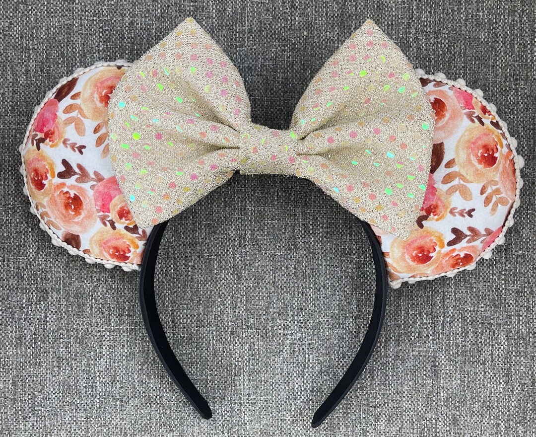 Flower and Garden Minnie Ears - Etsy
