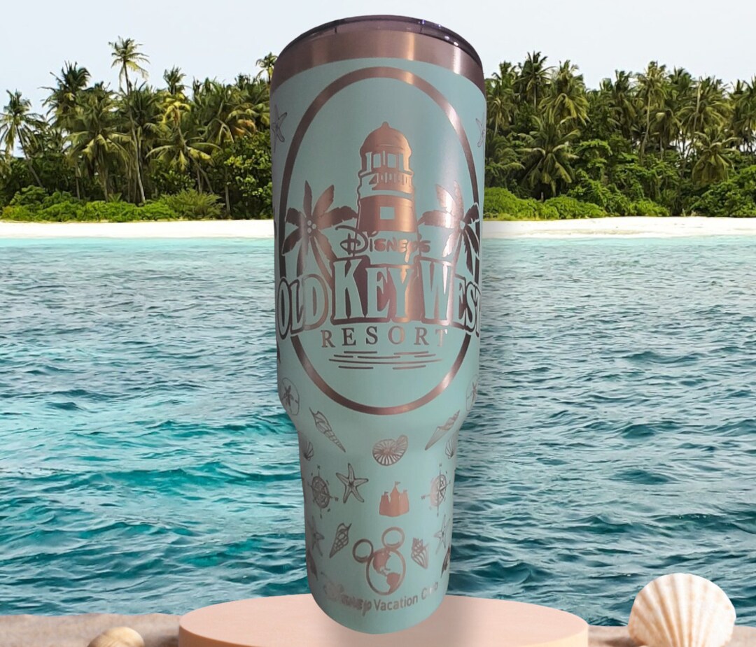 40oz Engraved Old Key West DVC Tumbler - Etsy