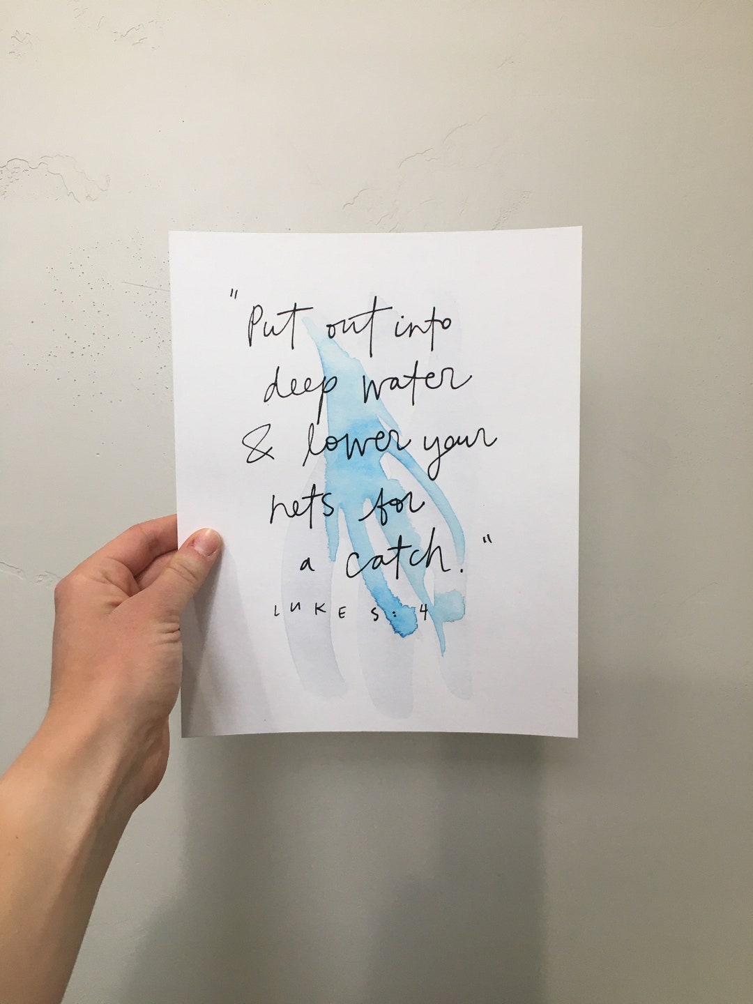 Into Deep Water - Etsy