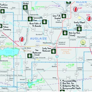 Hidden Ohio Map & Guide, 4th Edition - Etsy