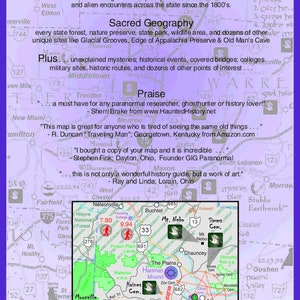 Hidden Ohio Map & Guide, 4th Edition - Etsy