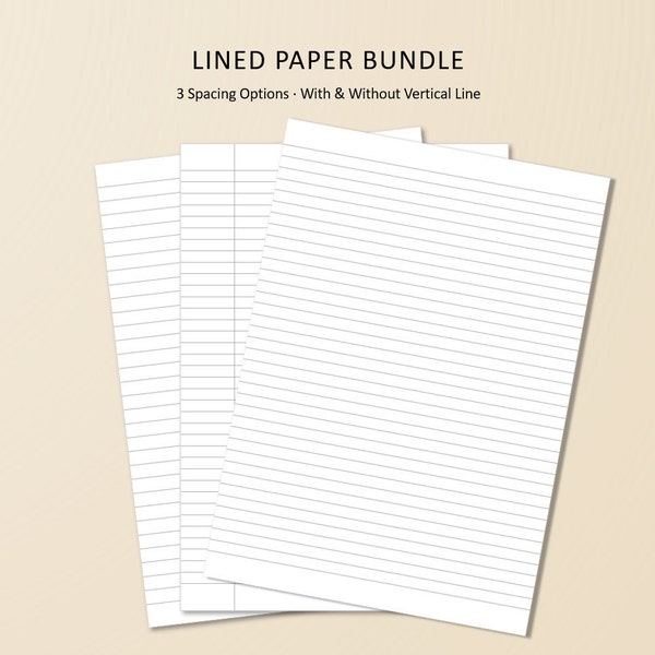 College Ruled Notebook - Etsy