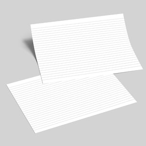 Landscape Lined Paper Printable: A4, Letter Size (PDF) - Etsy