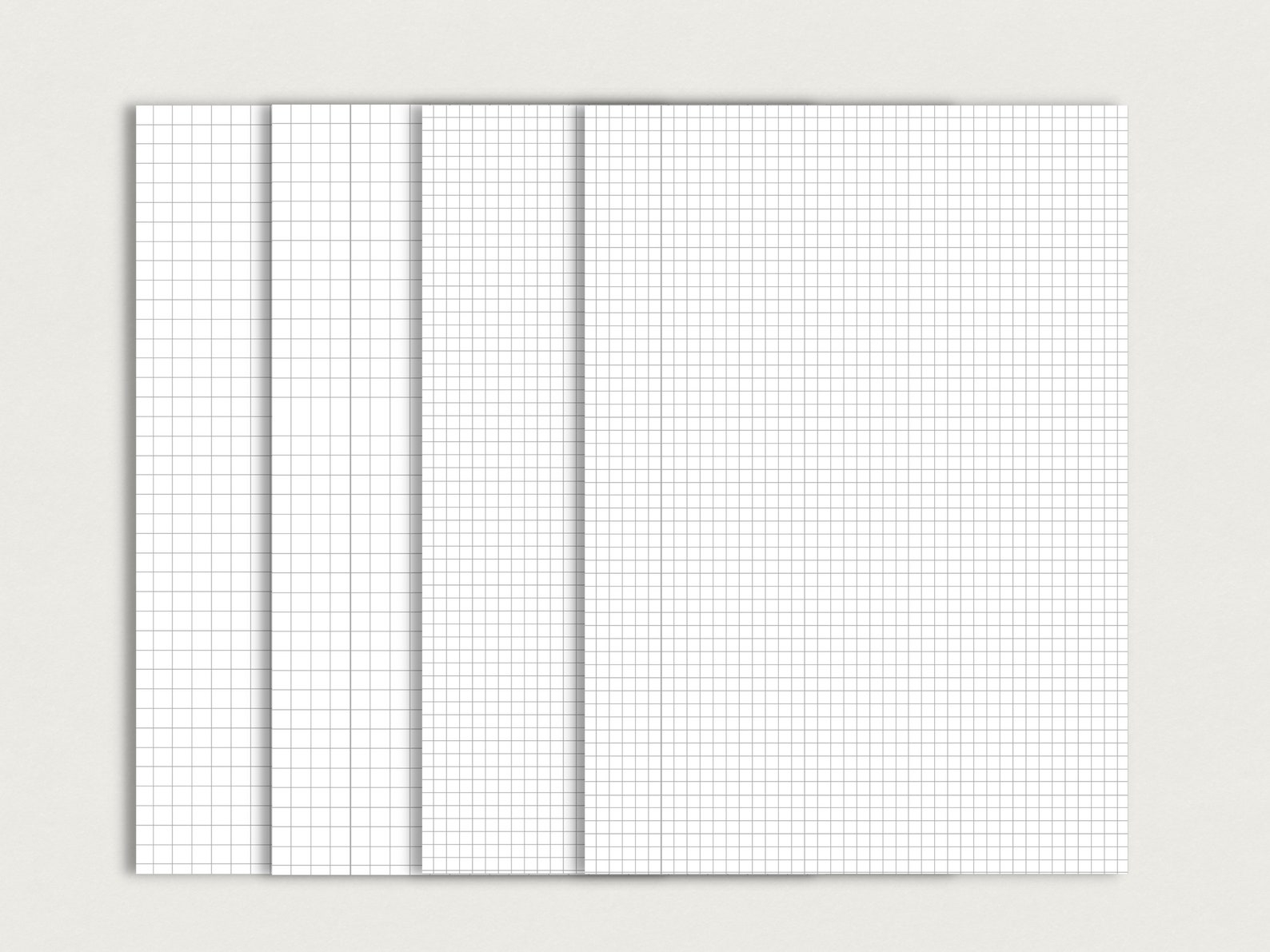 Printable Note Paper Bundle Lined Graph Dot Grid Paper 18 - Etsy