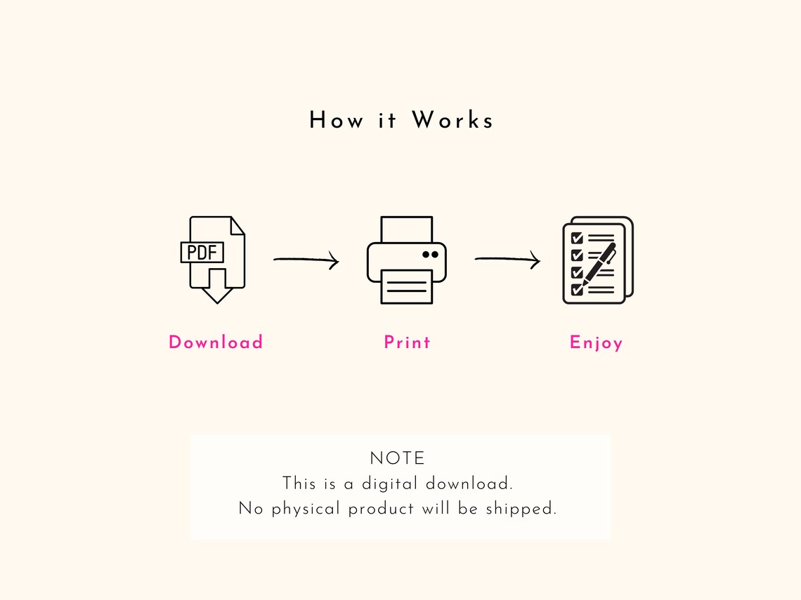Printable to Do Cards Memo Cards Todo Minimalist Planner - Etsy