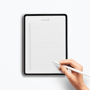 Minimalist 2024 Calendar PDF Printable Monthly Planner 2024 Download ...