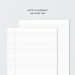 Printable Lined Paper Bundle 6 Templates Wide, Narrow and College Ruled ...