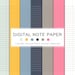 Digital Notebook Paper | Digital Paper Pack | Lined Paper for Digital ...