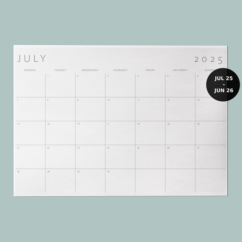 Free Download 2025 Year Planner - Etsy