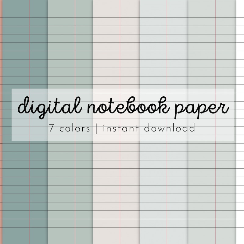 Paper for Notebook - Etsy