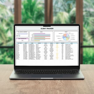 Excel Client Tracker: CRM Dashboard, Lead Management (digital Download ...