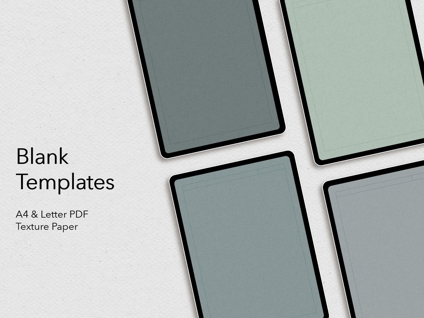 Digital Paper Templates: Lined, Dot, Graph, Blank (PDF) - Etsy