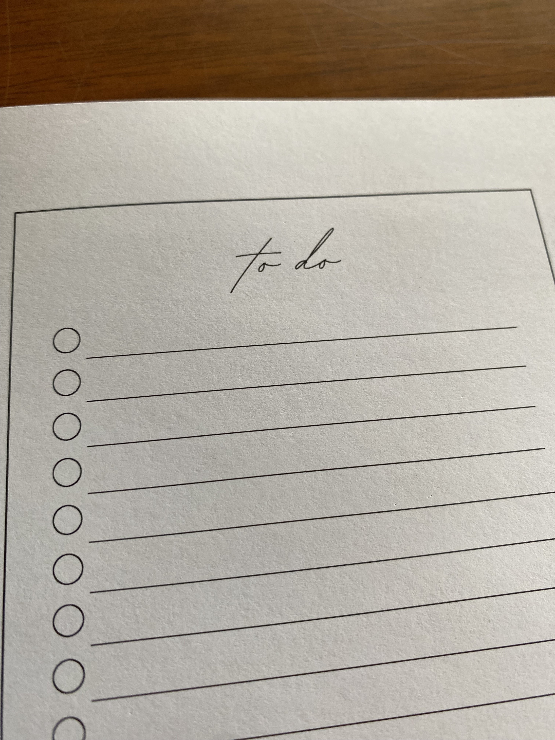 Printable to Do Cards Memo Cards Todo Minimalist Planner - Etsy