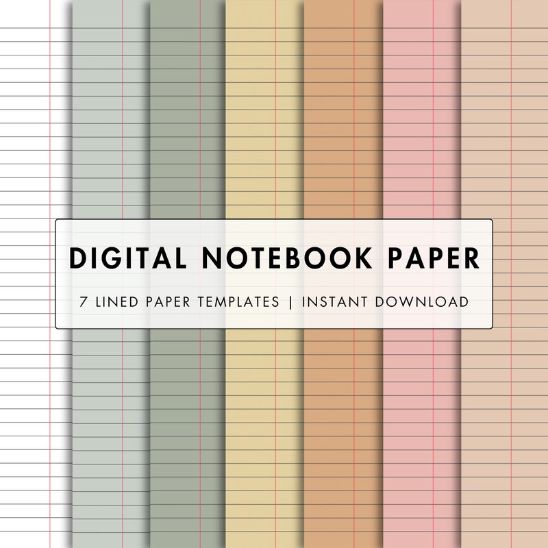 Digital Notebook - Etsy