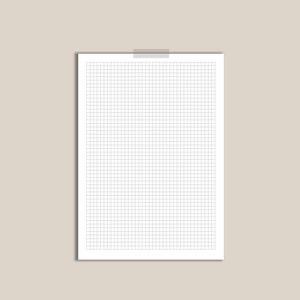 Printable Lined, Dot Grid, Graph Paper | Digital Planner Templates ...