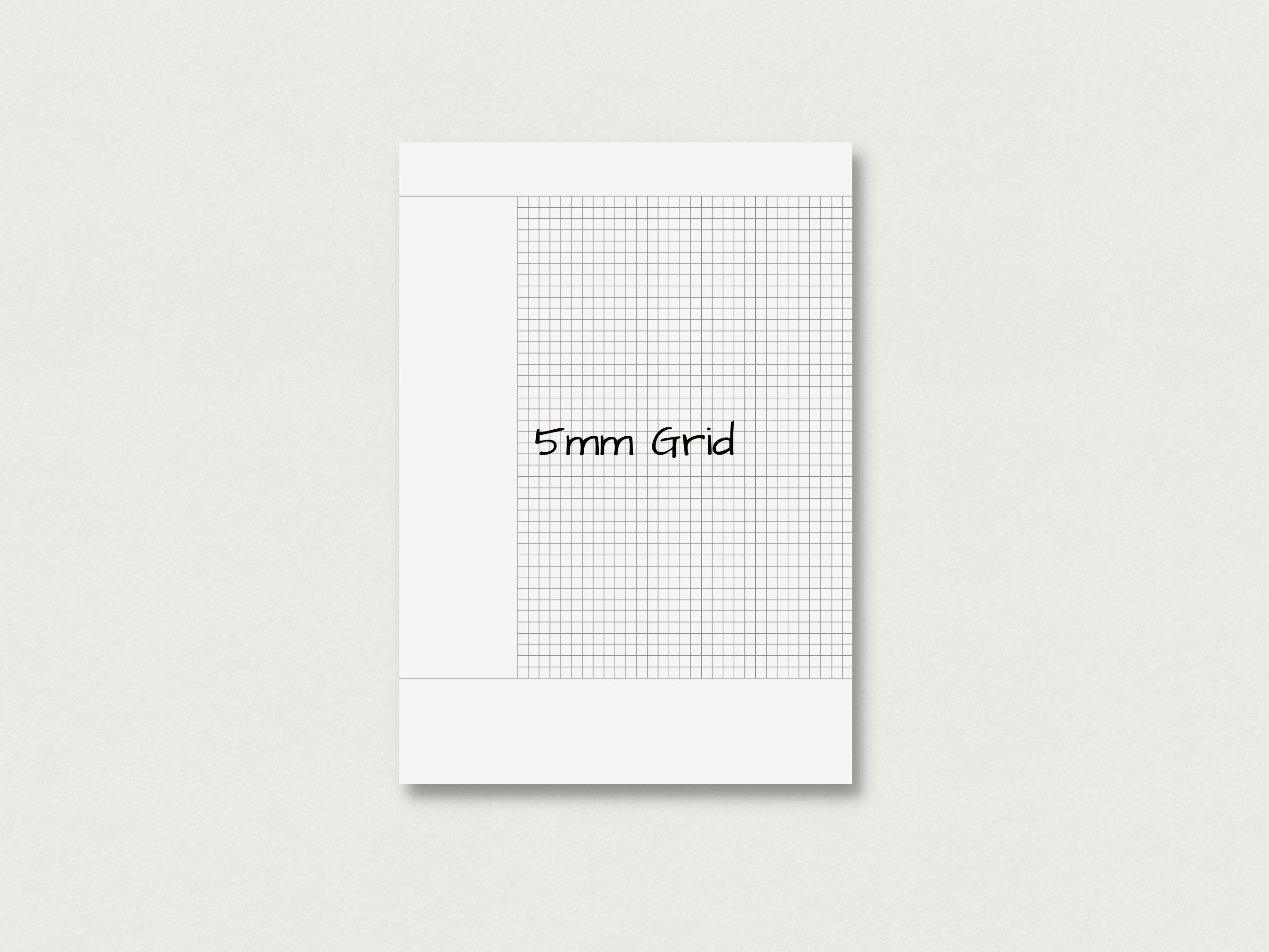 Printable Cornell Notes Templates Graph Ruled & Dot Grid - Etsy