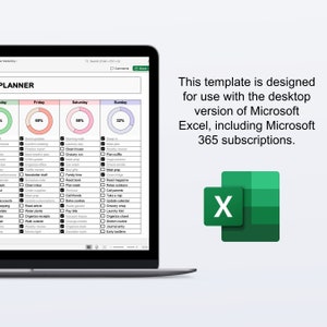 Weekly Planner With Checkboxes and Progress Tracker Weekly Checklist ...