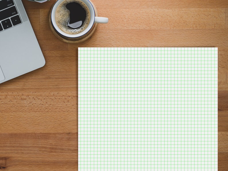 Printable Graph Paper Bundle 6 Colorful Templates Colored - Etsy