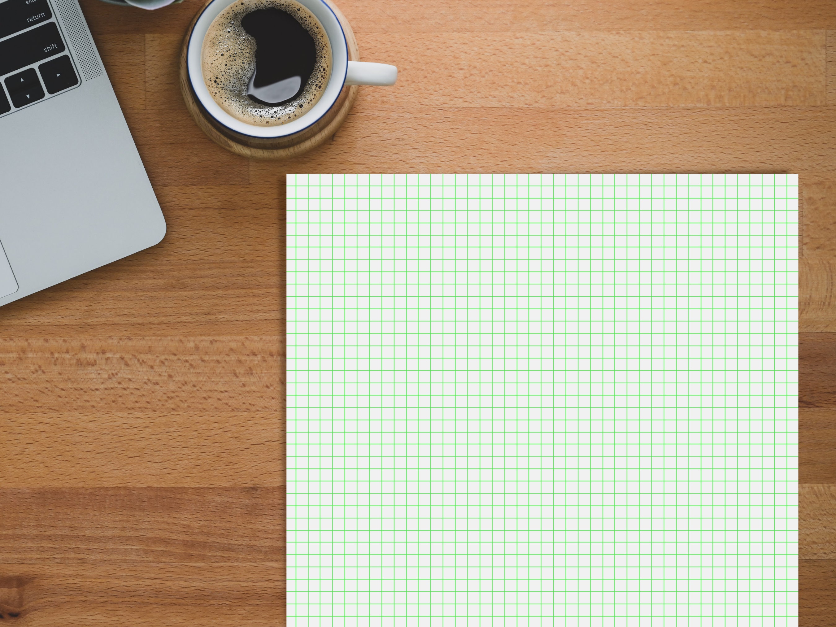 Printable Graph Paper Bundle, 6 Colorful Templates, Colored Graph Paper ...