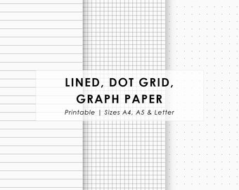 A4 Digital Paper | Etsy