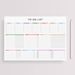 Printable to Do List Template: Daily Weekly Monthly Task Tracker (PDF ...