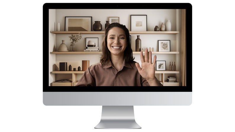 Virtual Background for Zoom and Teams Virtual Meetings Minimalist ...
