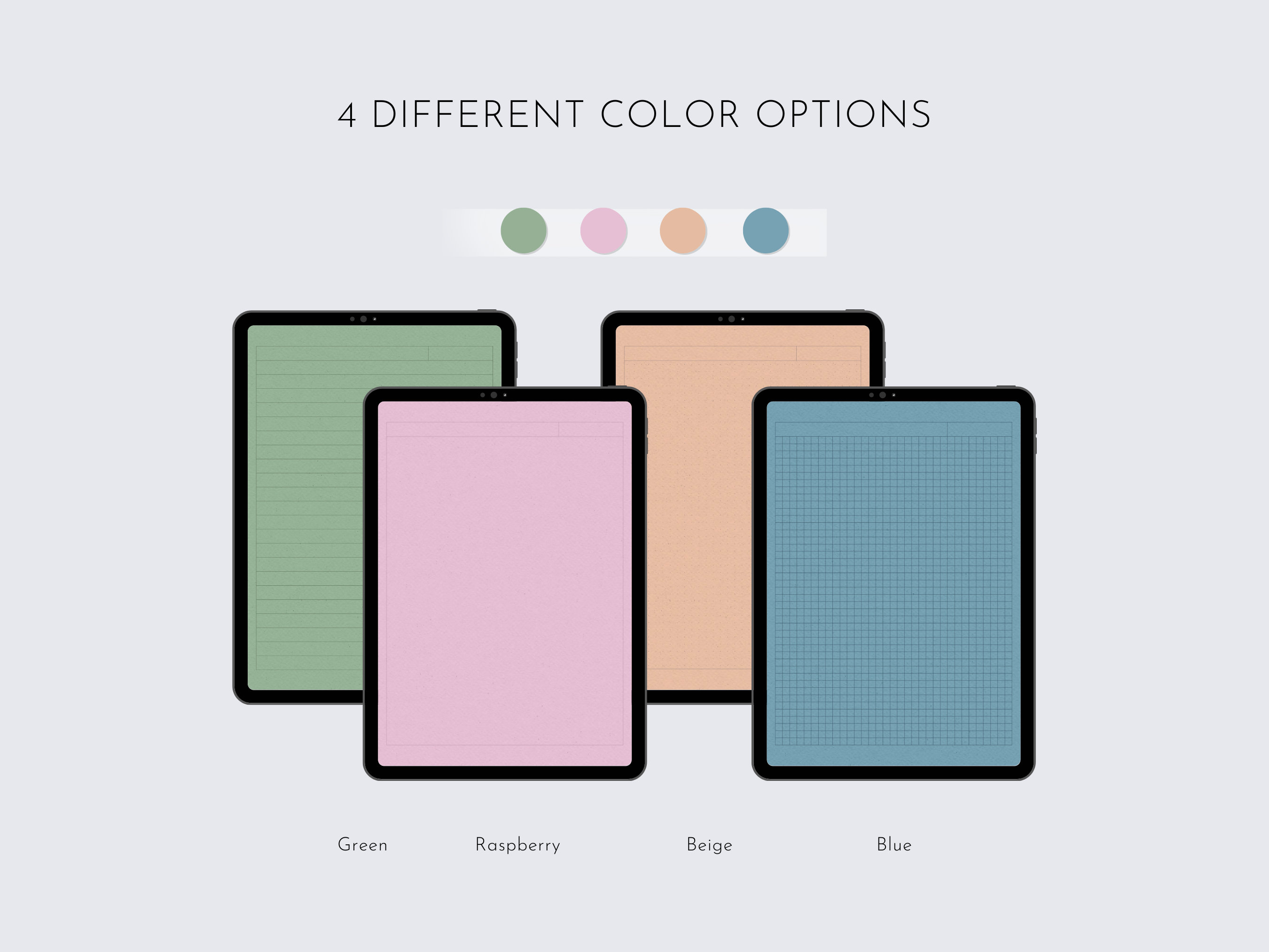 Digital Paper Pack for Note Taking Lined Dot Graph and - Etsy