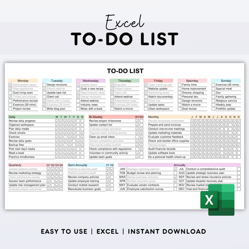 Excel Check a List to a List - Etsy