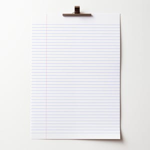 College Ruled Paper: A4 & Letter Size (PDF Download) - Etsy