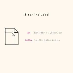 Printable Lined Paper Bundle: A4 & Letter Sizes (PDF Download) - Etsy