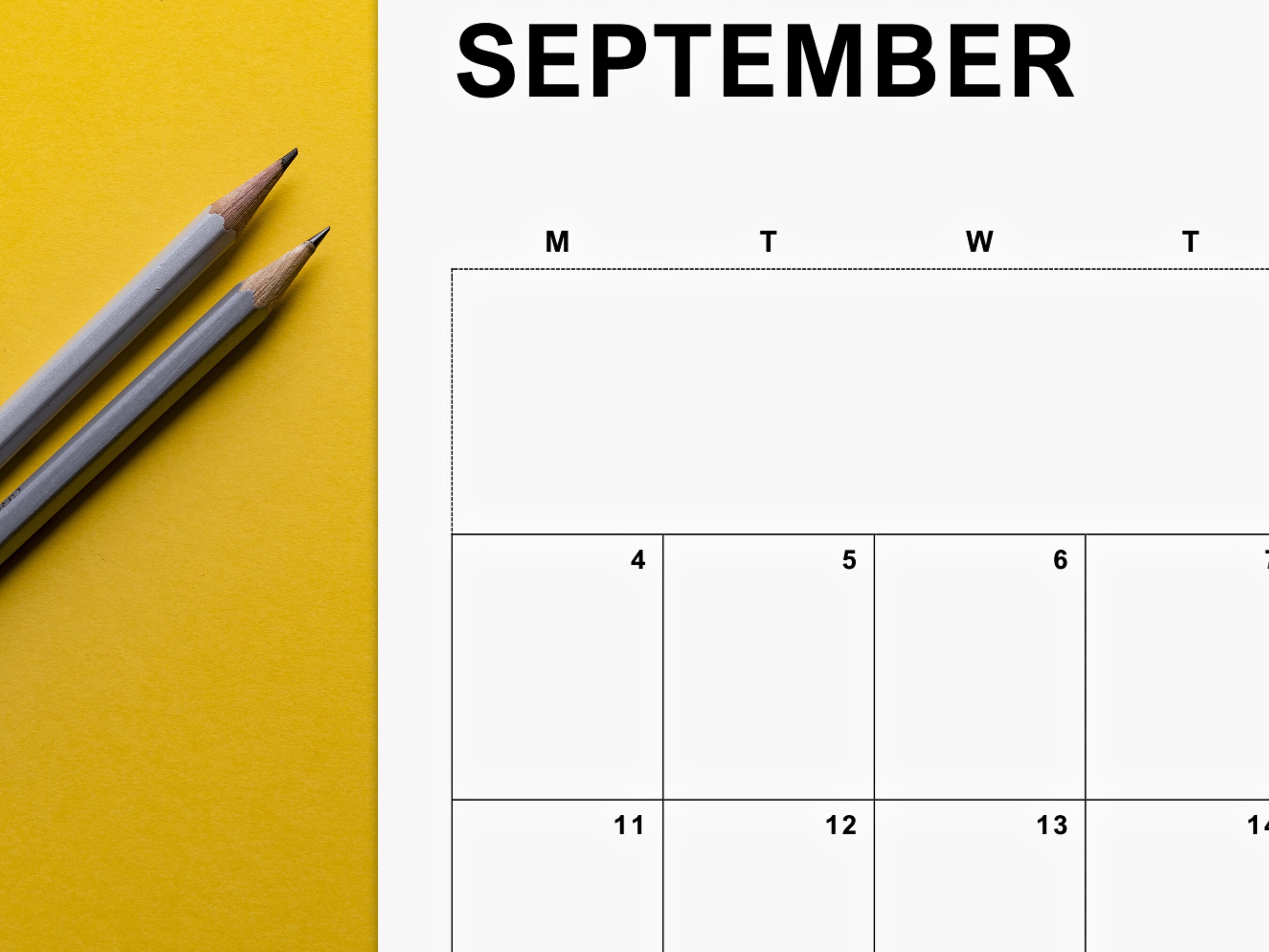 Printable 2023 Calendar Monthly Planner 2023 A4 Letter Etsy