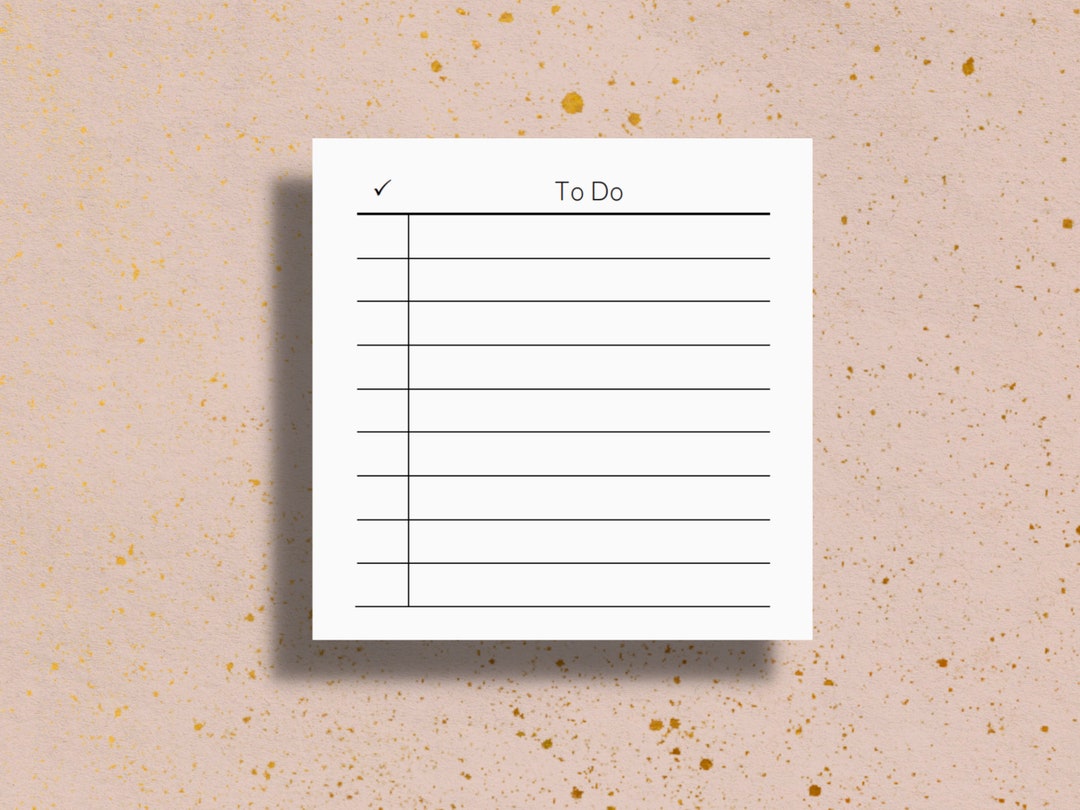 Printable Planner Cards, Memo Cards to Do, Minimalist Planner Cards ...